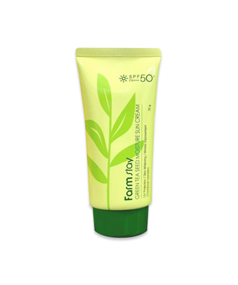 Green Tea Seed Moisture Sun Cream FARM STAY – KUTY